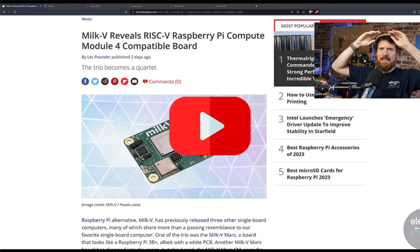 Milk-V Mars CM: The RISC-V Raspberry Pi Compute Module 4 Challenger